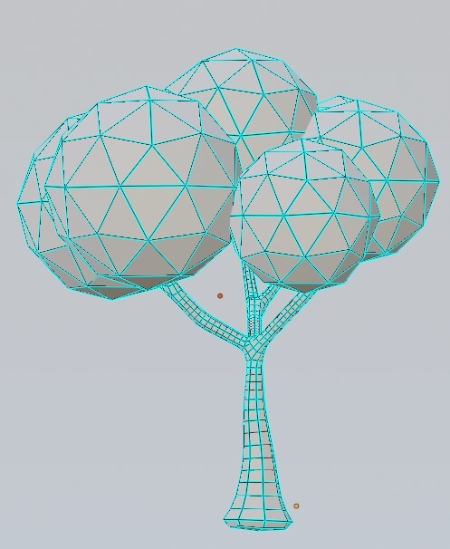 ArtStation - Low poly tree | Game Assets