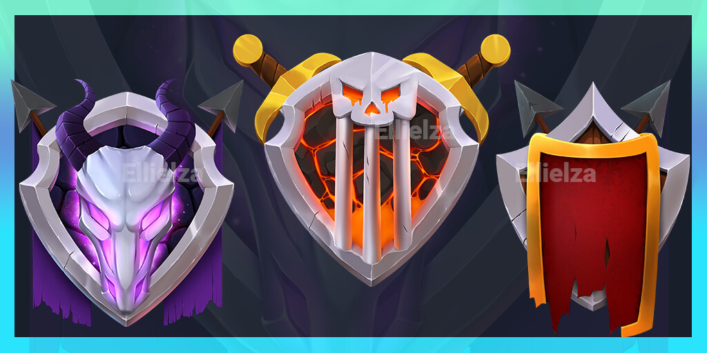 ArtStation - Class Emblem Icon Pack | Game Assets