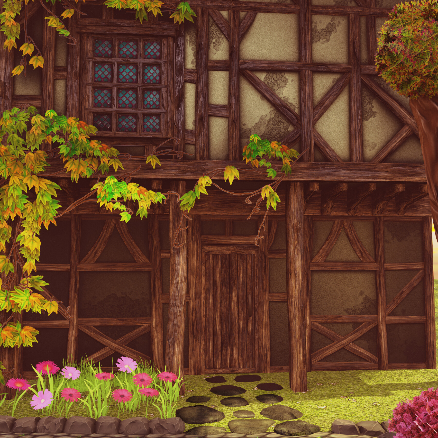 ArtStation - Fantasy Town | Game Assets