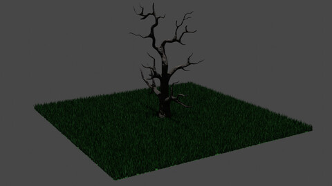 ArtStation - Spooky Tree | Game Assets