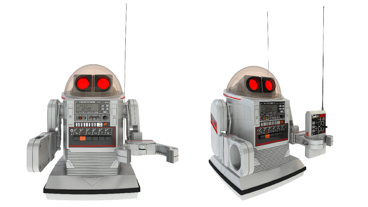 ArtStation - TOMY OMNİBOT MK2 - 3D Model | Resources