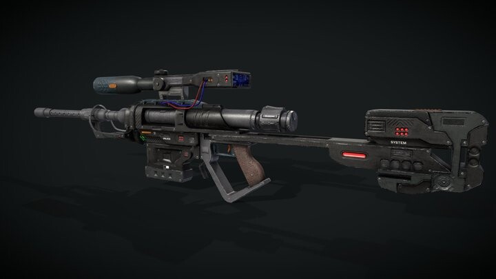 ArtStation - Sniper | Game Assets