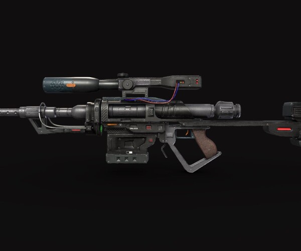 ArtStation - Sniper | Game Assets