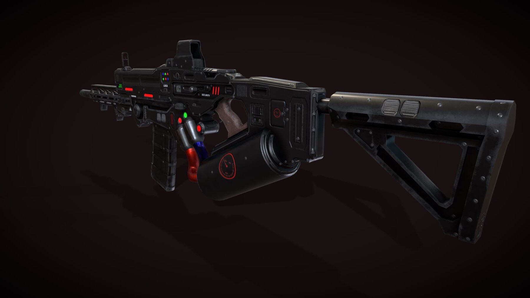 ArtStation - Assault Rifle | Game Assets