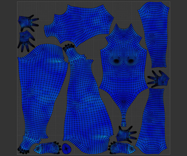 ArtStation - Slim Female Base F_160 | Game Assets