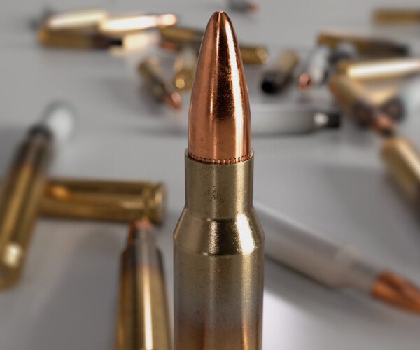 ArtStation - 5.56mm Ammo Assortment Pack - 5.56x45mm M193/M855A1/M855 ...