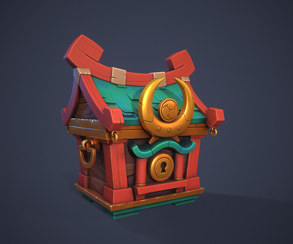 ArtStation - Stylized texturing for video games with Blender | Tutorials