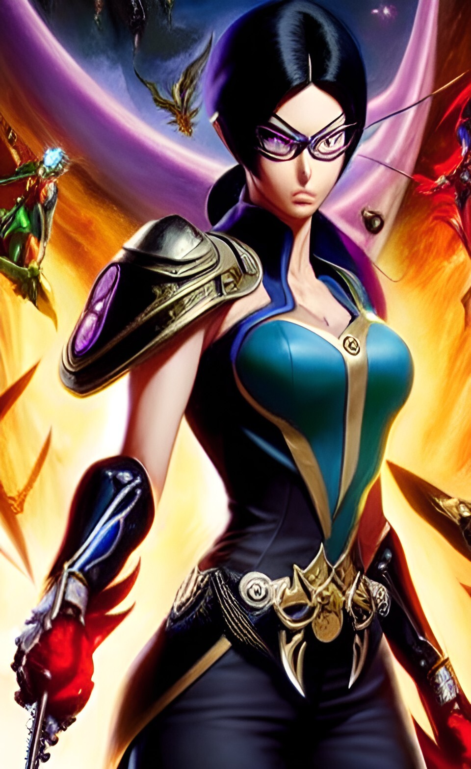 ArtStation - Bayonetta 3 game icon 19900 jpg pack wombo art | Artworks