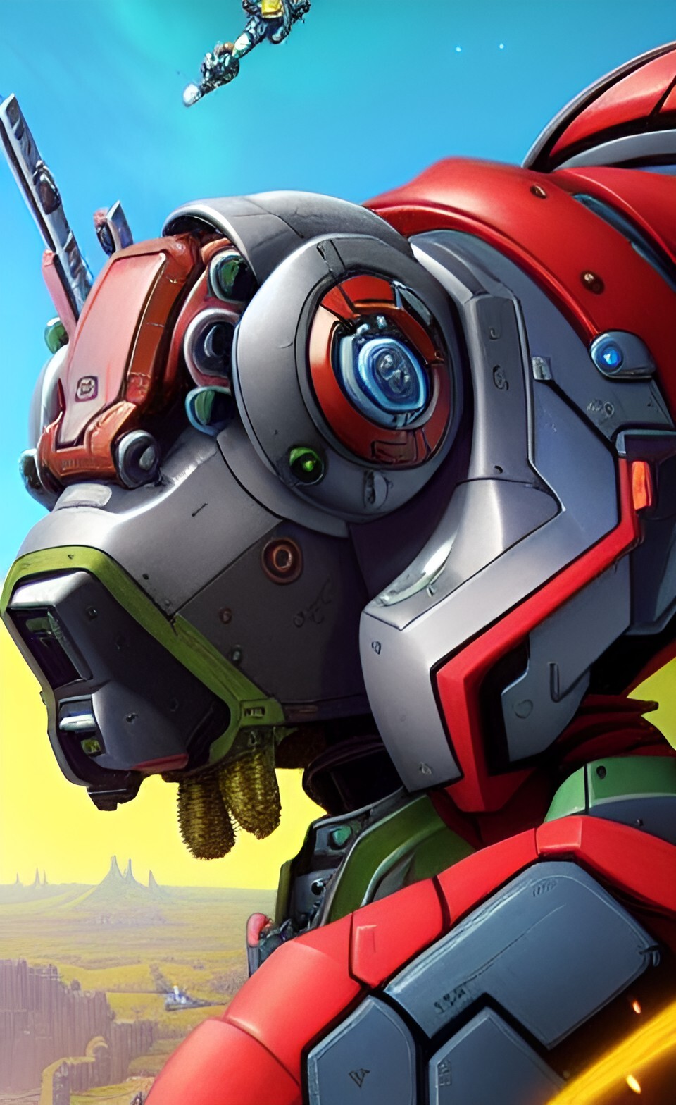 ArtStation - bastion overwatch pet bird 16700 jpg pack wombo art | Artworks