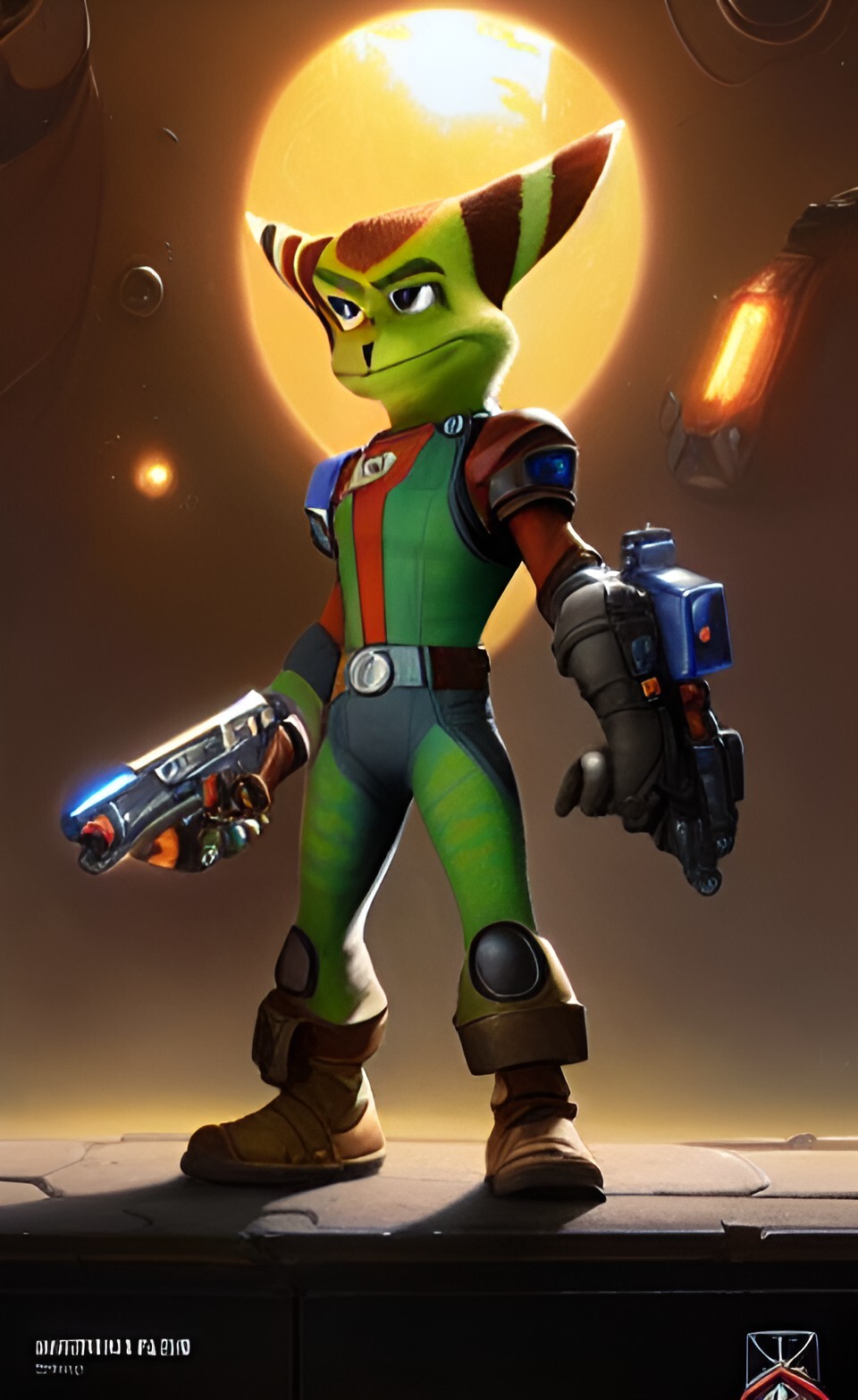 ArtStation - ratchet and clank fanart 13600 jpg pack wombo art | Artworks