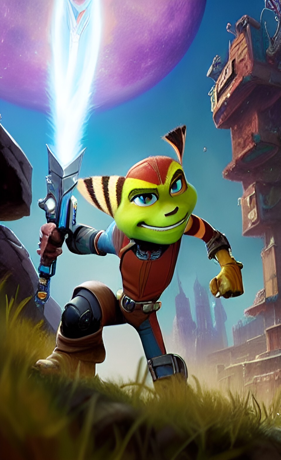 ArtStation - ratchet and clank fanart 13600 jpg pack wombo art | Artworks