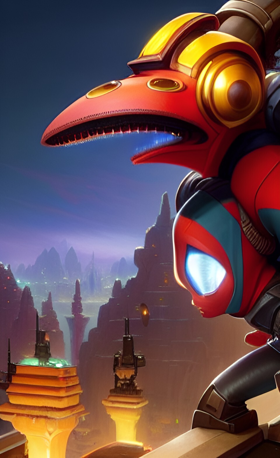 ArtStation - ratchet and clank fanart 13600 jpg pack wombo art | Artworks