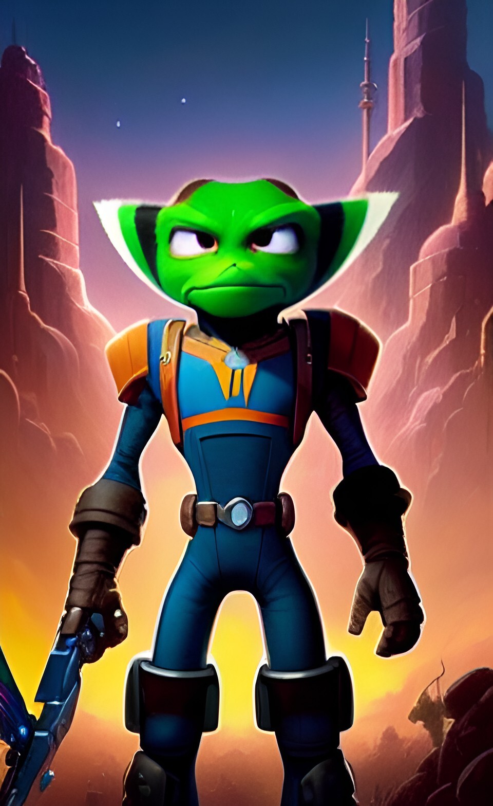 ArtStation - ratchet and clank fanart 13600 jpg pack wombo art | Artworks