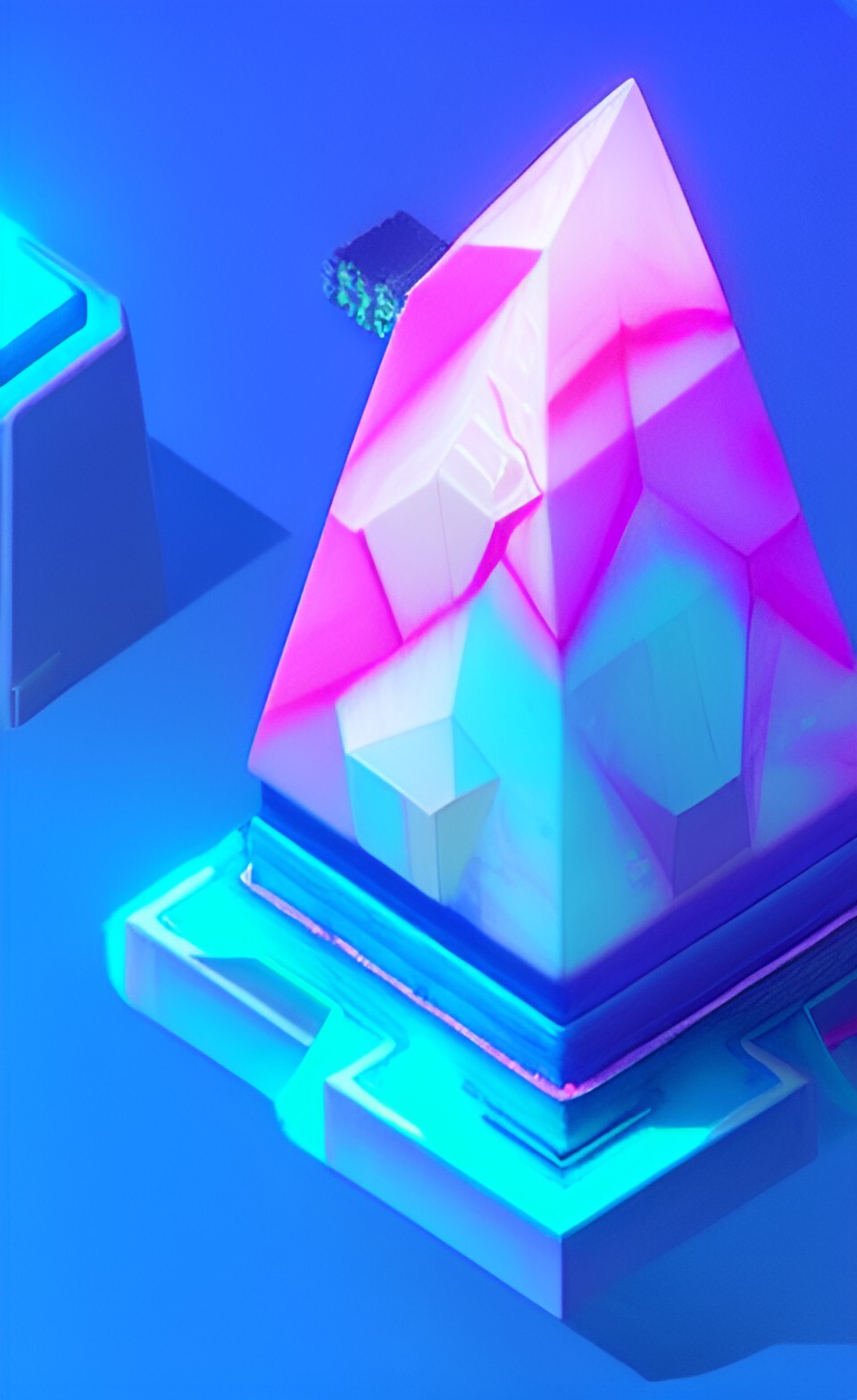 ArtStation - crystal synthwave monolith 8100 jpg pack wombo art | Artworks