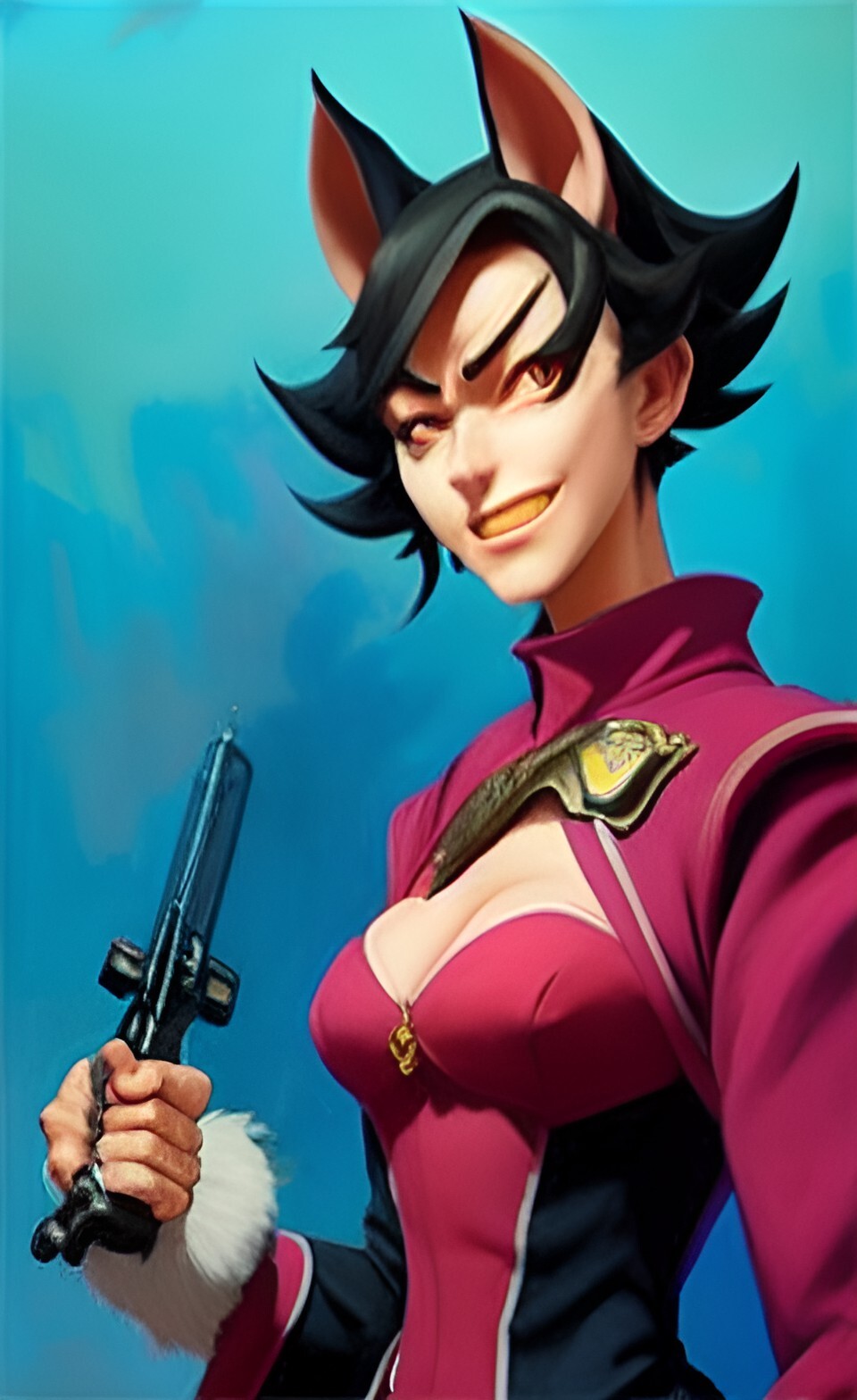 ArtStation - cait sith 4500 jpg pack wombo art | Artworks