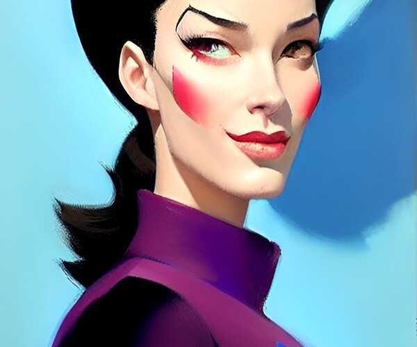 ArtStation - cait sith 4500 jpg pack wombo art | Artworks