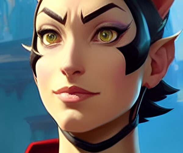 ArtStation - cait sith 4500 jpg pack wombo art | Artworks