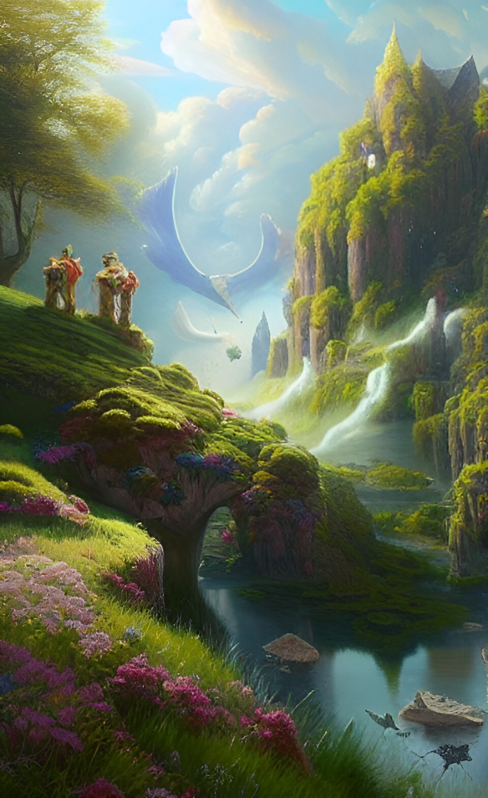 ArtStation - landscape of dream 7000 jpg pack wombo art | Artworks