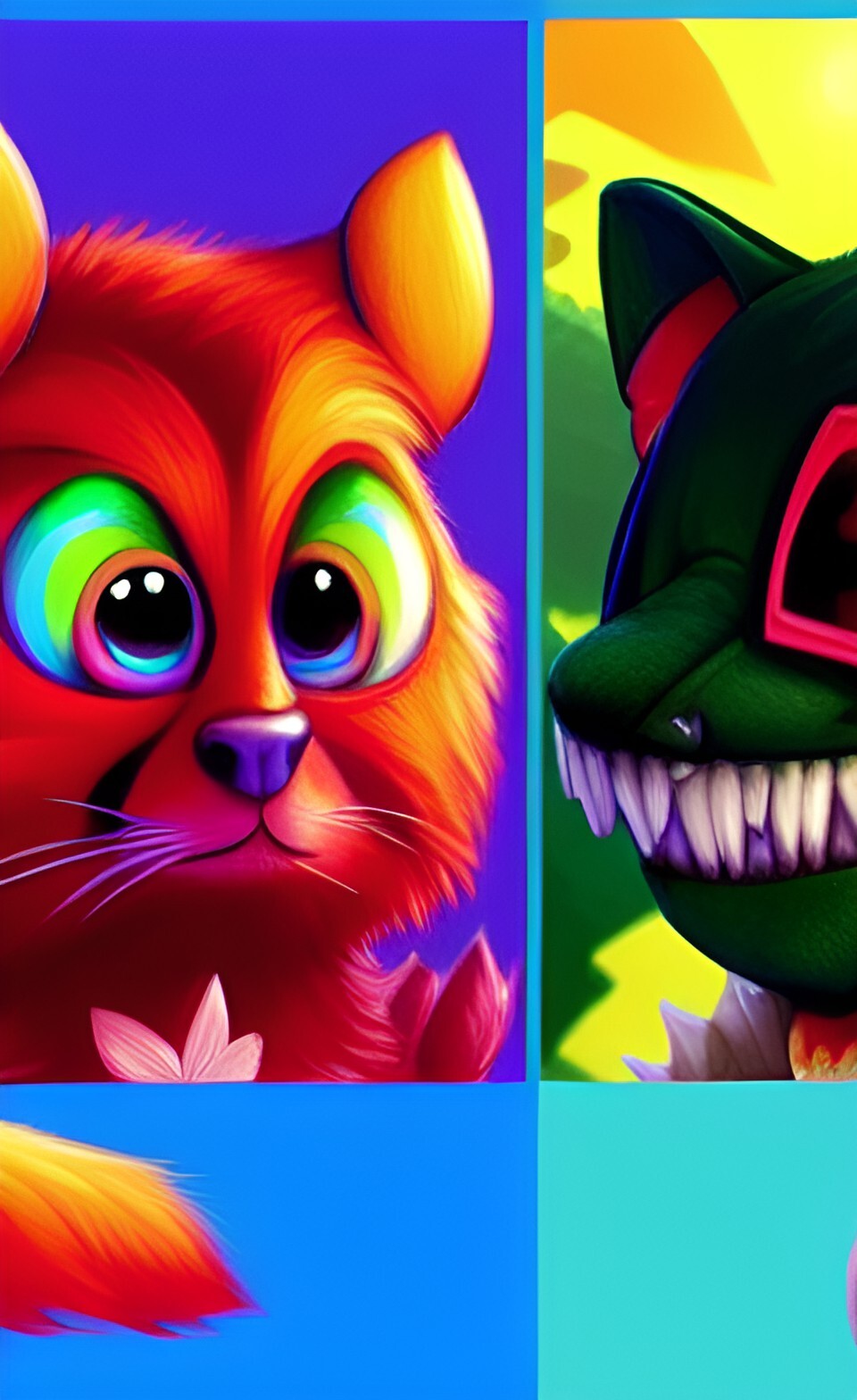 ArtStation - cute creatures 6700 jpg pack wombo art | Artworks