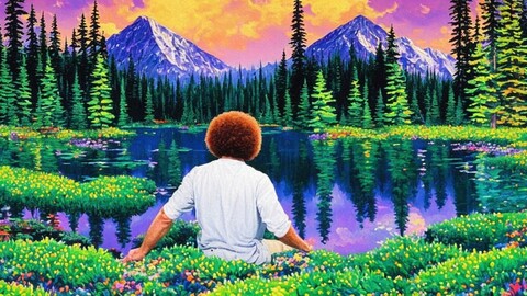 ArtStation - Psychedelic picture of peaceful Nature | Artworks