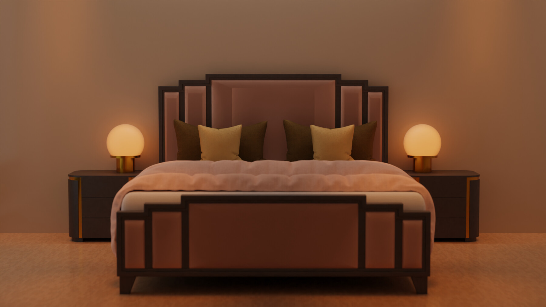 ArtStation - Bed 02 | Game Assets