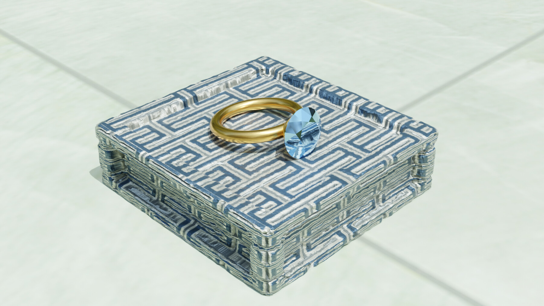 ArtStation - Diamond ring | Game Assets