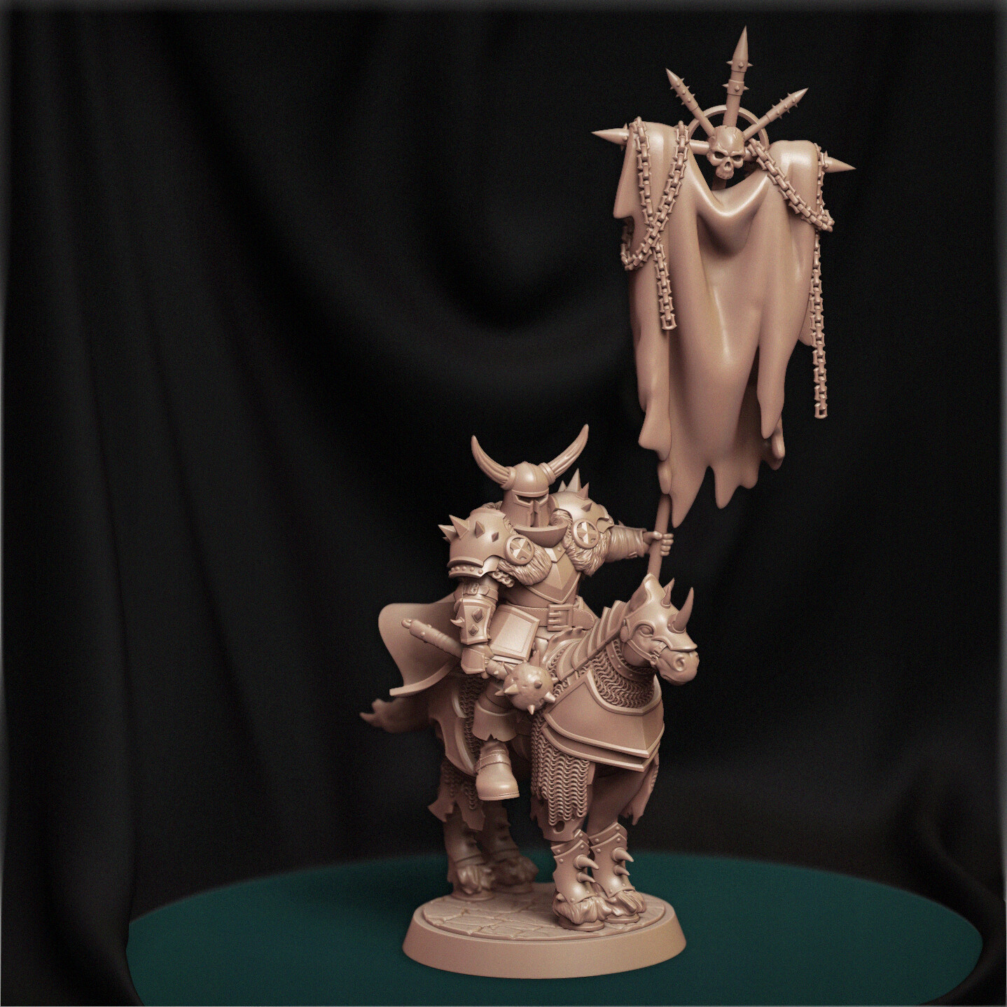 ArtStation - Army of Chaos - 5 riders PACK STL | Resources