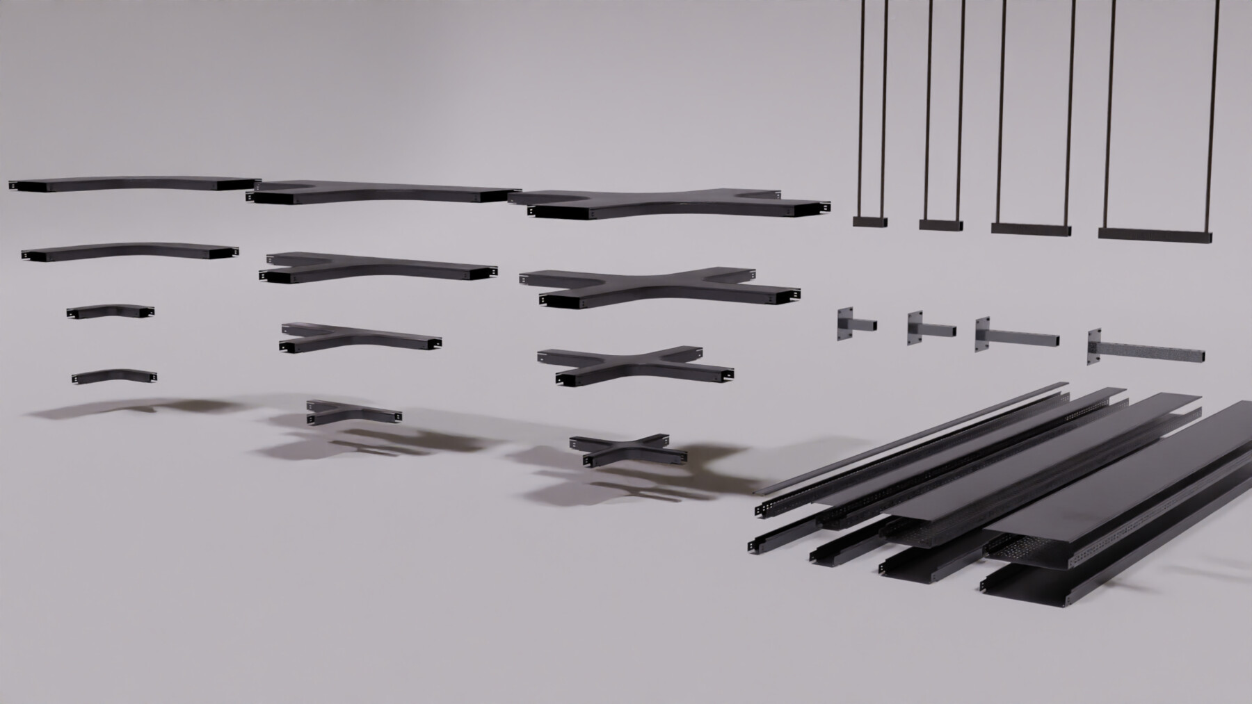 ArtStation - Cable trays | Resources