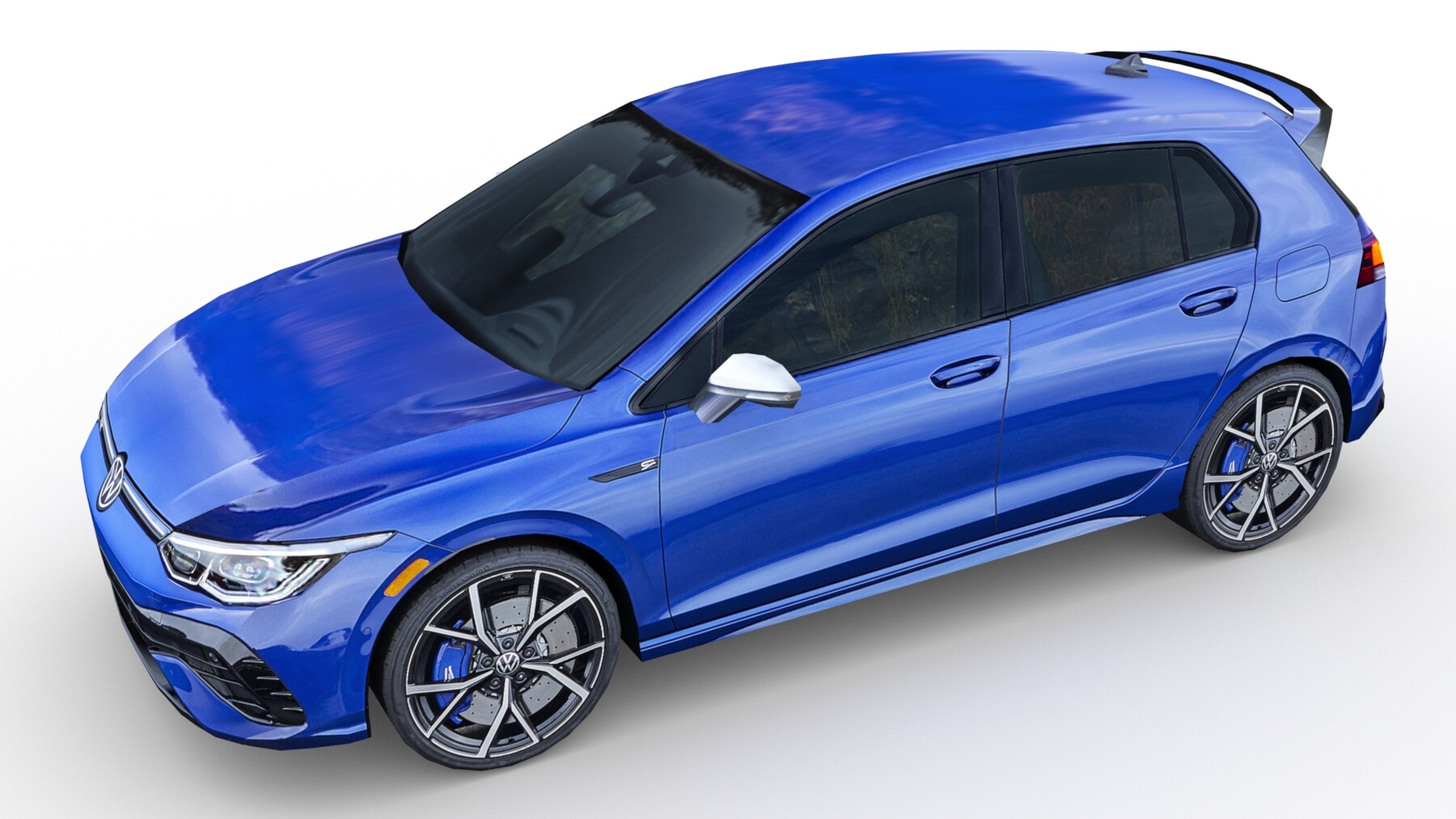 ArtStation - Volkswagen Golf 8 R 2022 | Game Assets