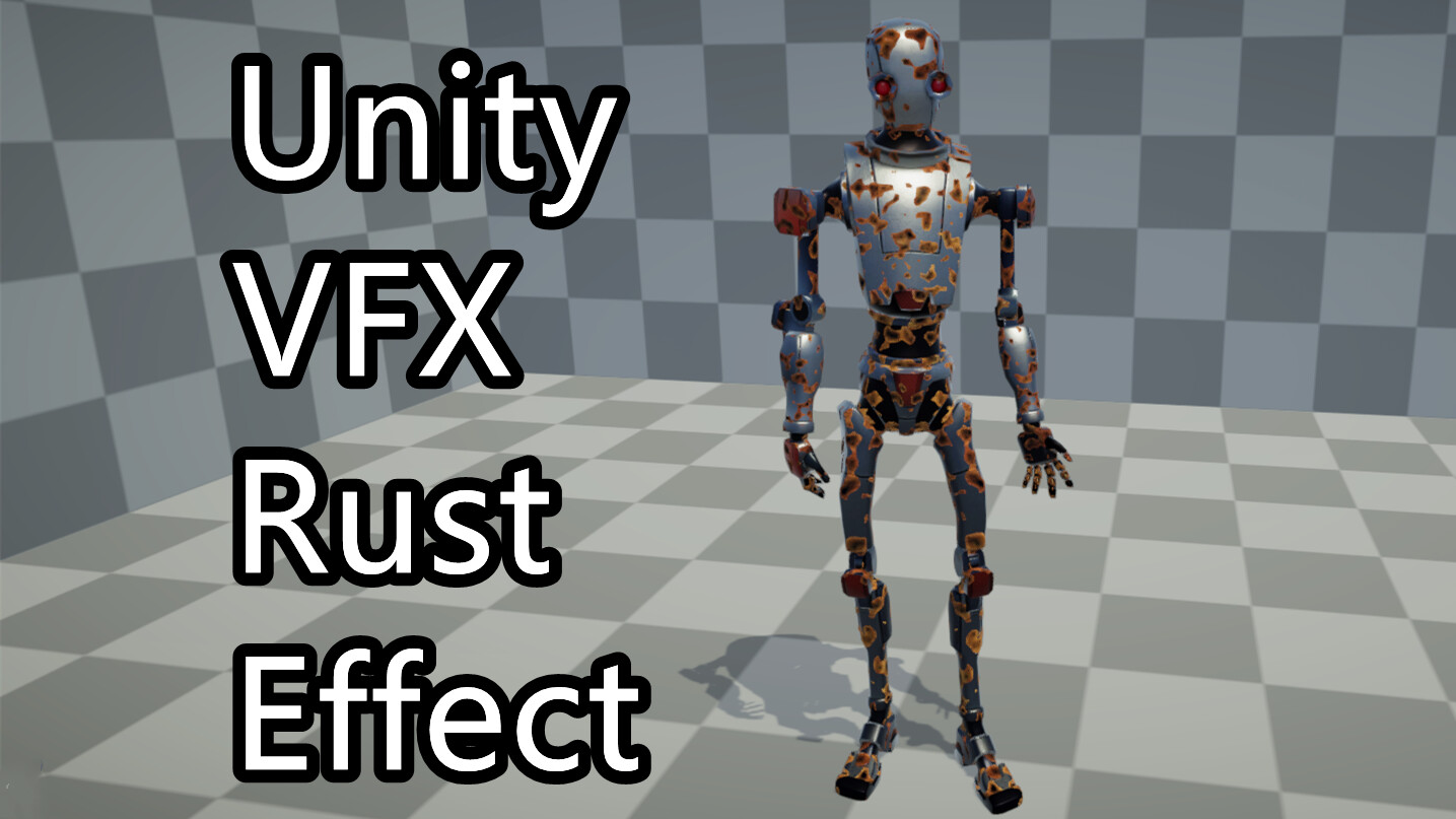 Artstation Unity Vfx Rust Effect Game Assets