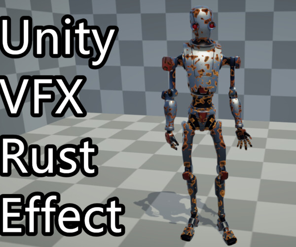 ArtStation - Unity VFX - Rust Effect | Game Assets