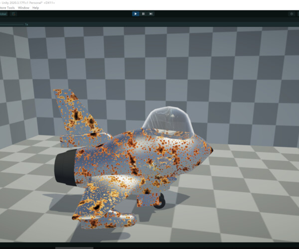 ArtStation - Unity VFX - Rust Effect | Game Assets