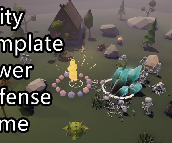 ArtStation - Unity Template - Tower Defense Game | Game Assets