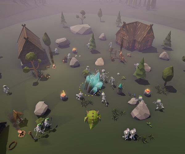 ArtStation - Unity Template - Tower Defense Game | Game Assets