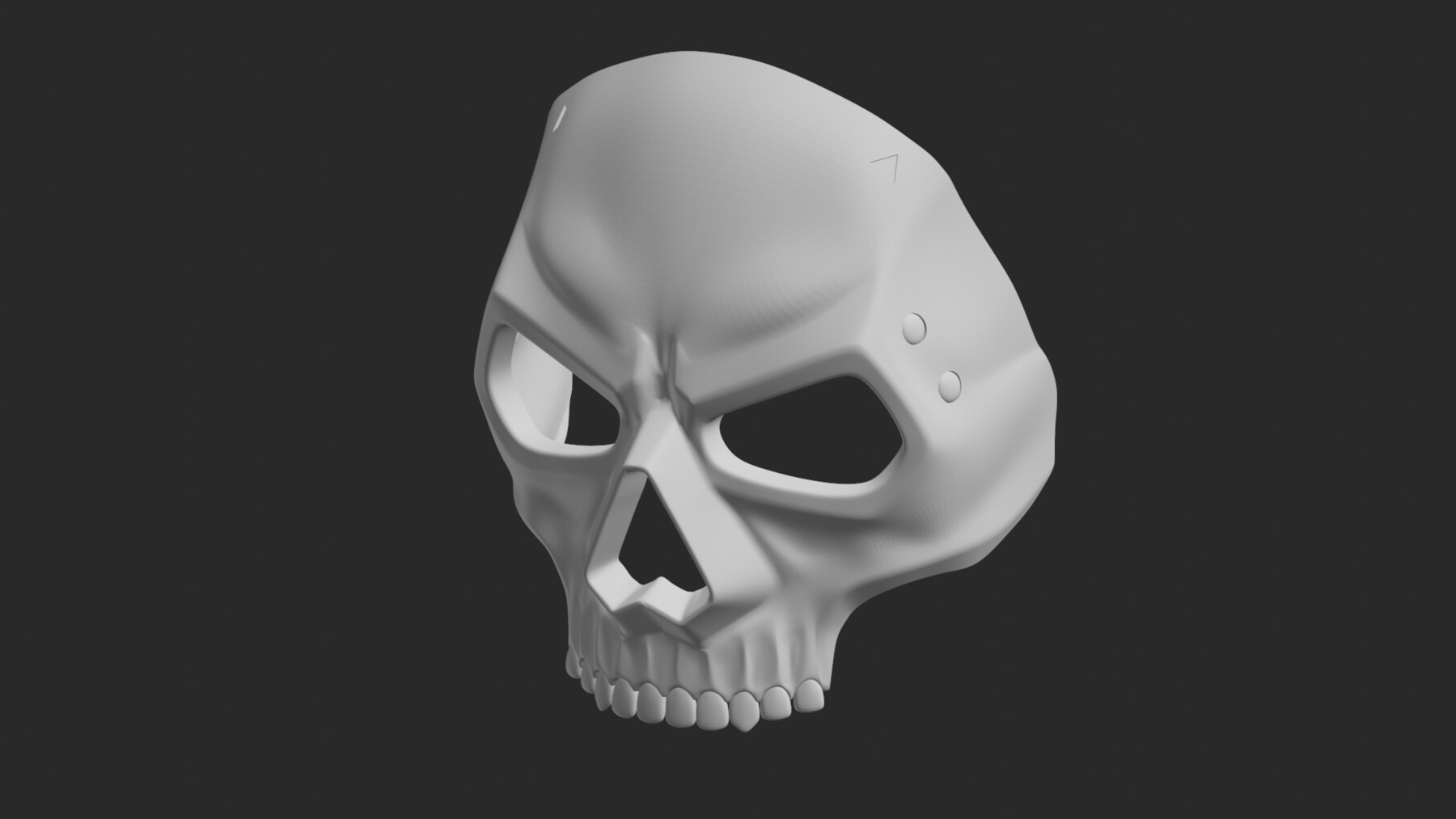 ArtStation - New Ghost Mask Printable Version High Detailed | Game Assets