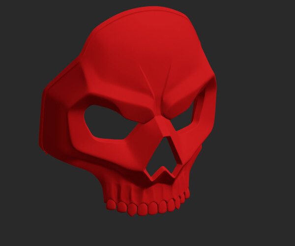 ArtStation - Soap Mask CoD Printable Version High Detailed | Resources