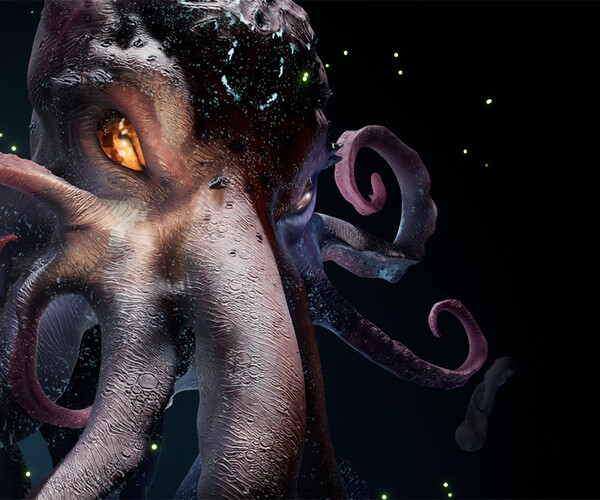 ArtStation - Octopus Ghost I Details Pack | Resources