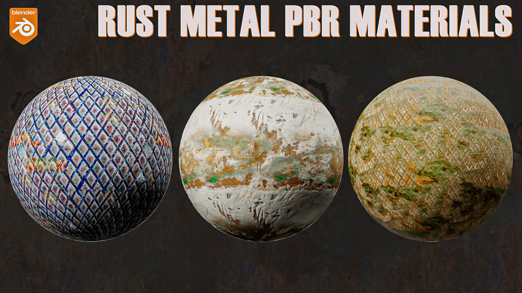 ArtStation - 30 Rusty Metal Blender Materials (Cycles, Eevee) | Game Assets