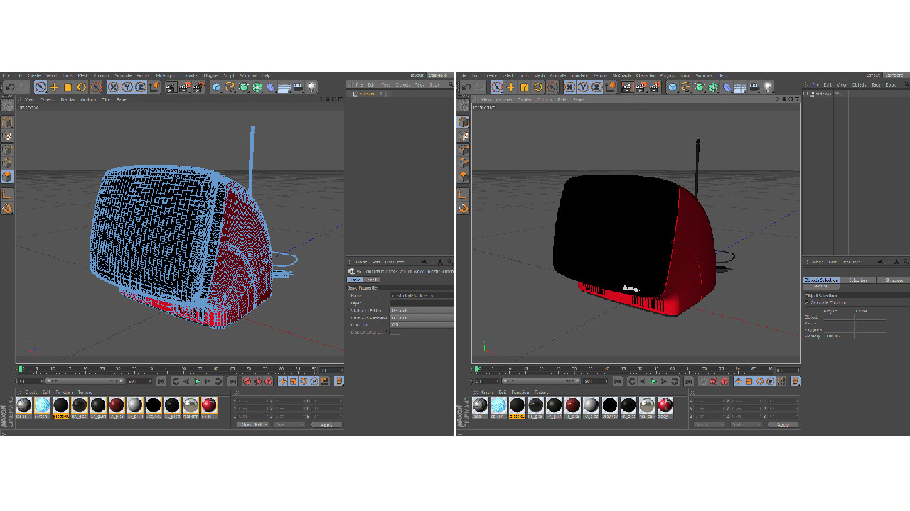 ArtStation - Autovox Linea 1 Television - 3D Model | Resources