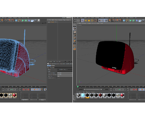 ArtStation - Autovox Linea 1 Television - 3D Model | Resources