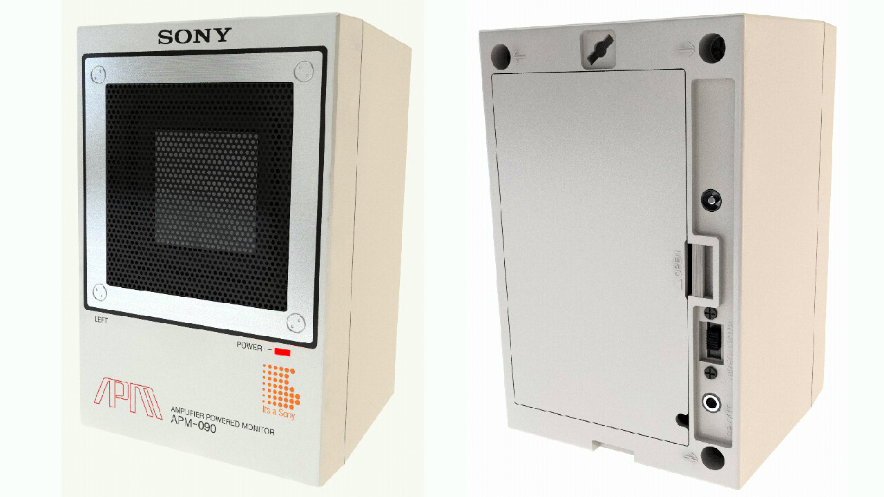 ArtStation - SONY PS-F5 Flamingo & SONY APM-090 Amplifier - 3D Model ...