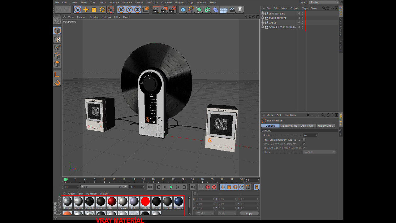 ArtStation - SONY PS-F5 Flamingo & SONY APM-090 Amplifier - 3D Model | Resources