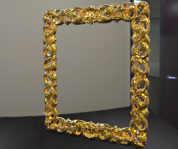 ArtStation - 3D model for CNC machine frame | Resources