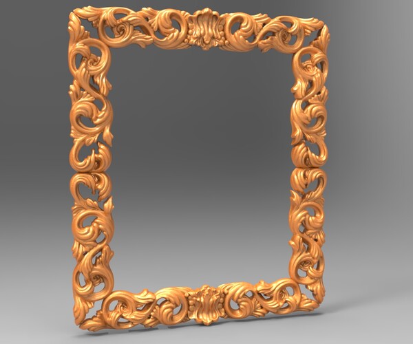ArtStation - 3D model for CNC machine frame | Resources
