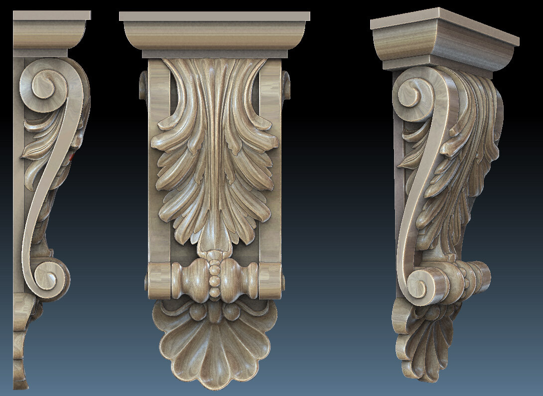 ArtStation - 3D models for CNC machine BRACKET | Resources