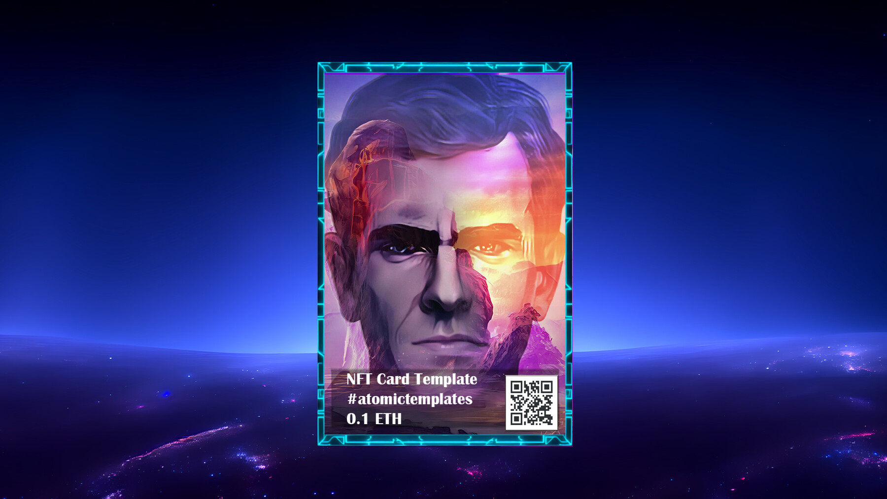 ArtStation - 3D NFT Card Template after effects 8 in 1 | Artworks