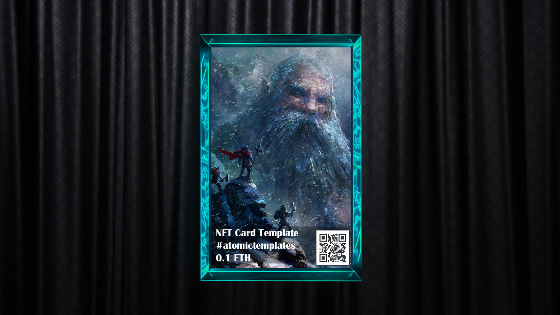 ArtStation - 3D NFT Card Template after effects 8 in 1 | Artworks