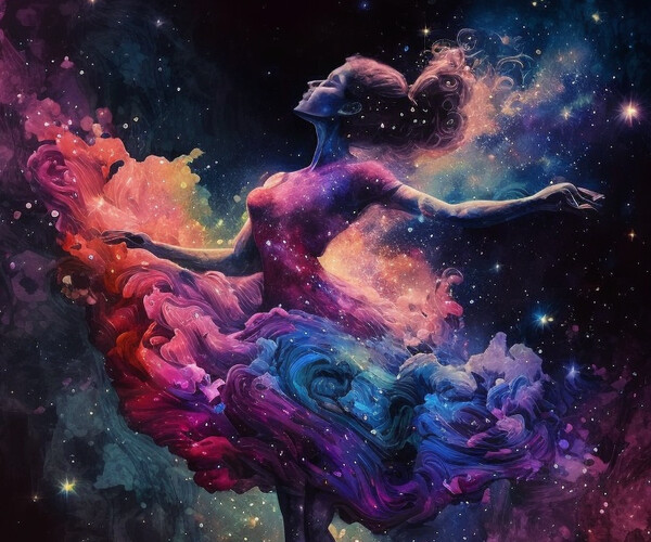 ArtStation - Cosmic Dancer | Artworks