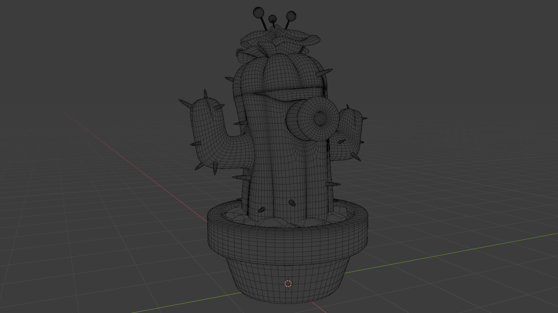 ArtStation - [PvZ] Cactus High-Poly 3D Model | Game Assets