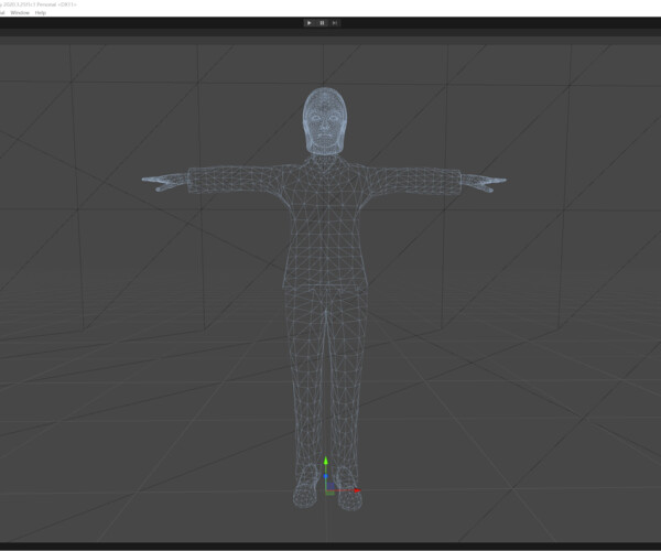 ArtStation - 3D Model - Female Patient | Game Assets